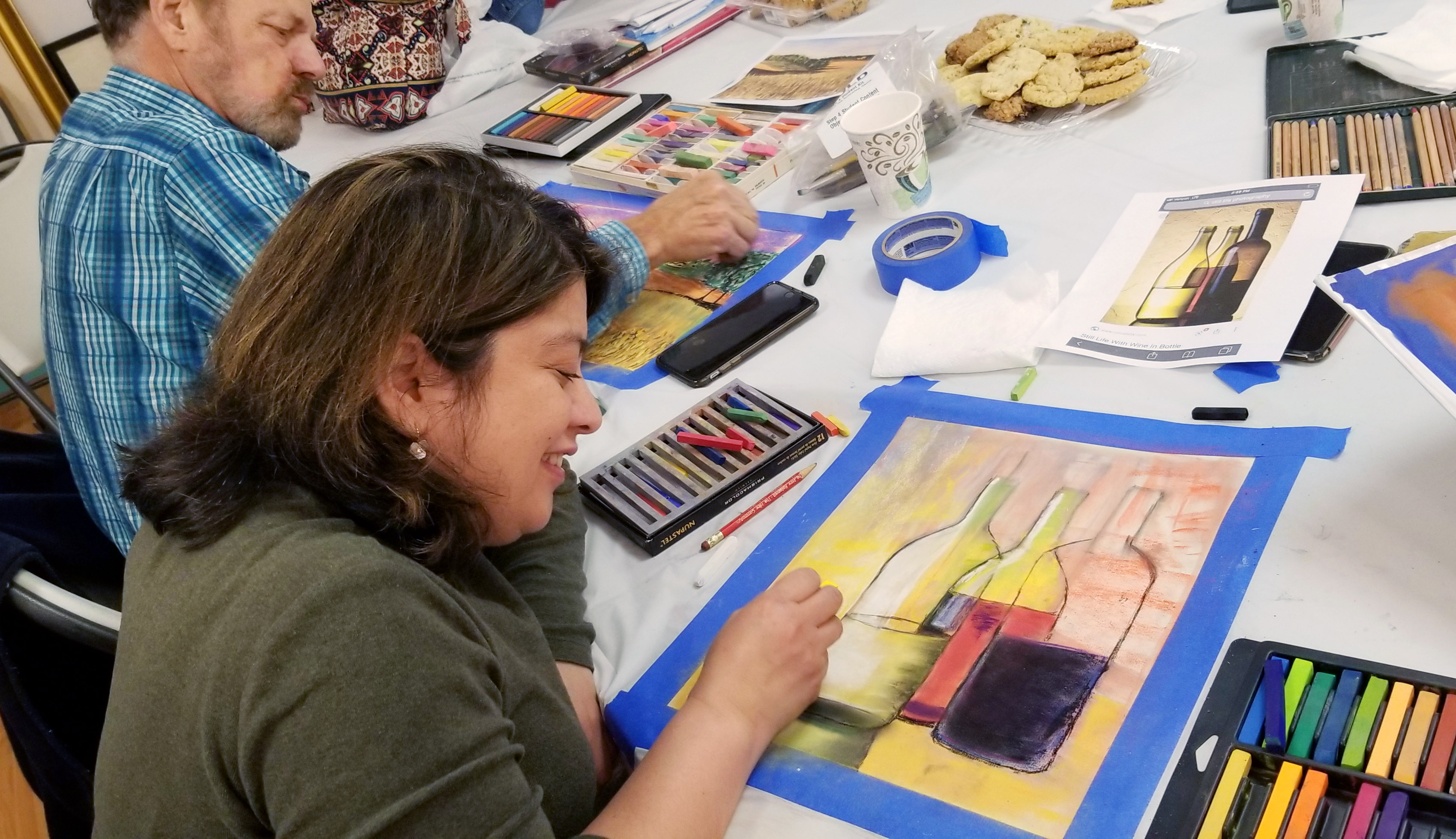 Jeff Wolfson’s Pastel Class | My Blog